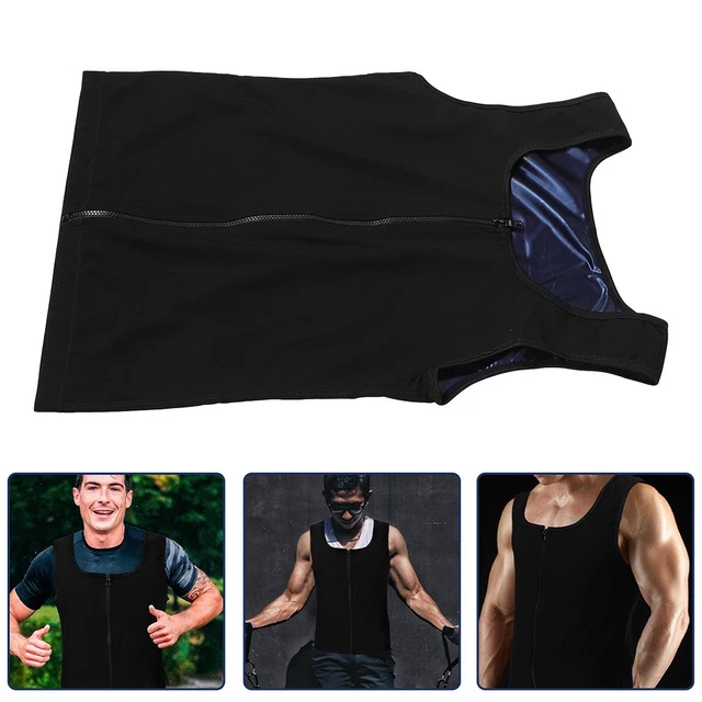 ENERGY STONE THERMAL Lifting Vest Sweat Women Chest Trainer Compression ...