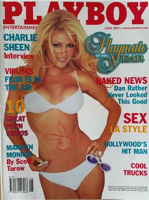PLAYBOY MAGAZINE JUNE 2001 Mens Vintage Adult Glamour *FREE POST £15.00 - PicClick UK
