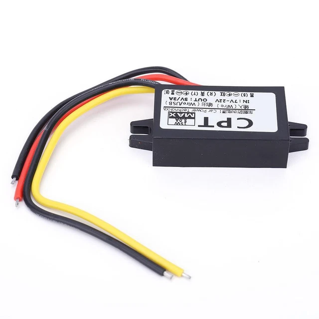 FR R GULATEUR DE convertisseur DC/DC CPT 12V 5V 3A 15W (sans Micro USB) EUR 7,67 - PicClick FR