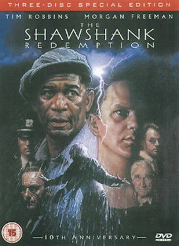 THE SHAWSHANK REDEMPTION DVD Drama (2004) Tim Robbins Quality ...