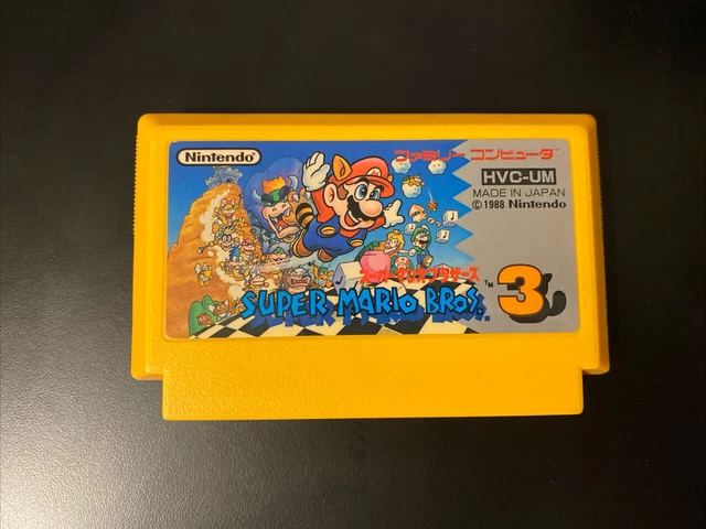 SUPER MARIO BROS. 3 (Nintendo Famicom FC NES, 1988) Japan Import £9.04 ...