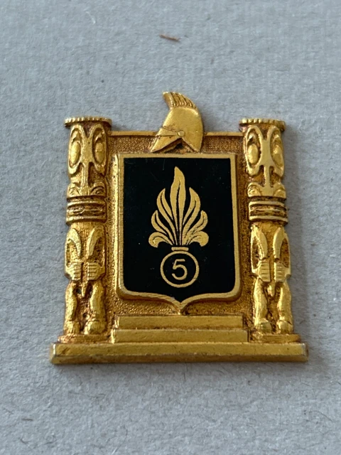 INSIGNE MILITAIRE LEGION Etrangere 5 eme régiment du pacifique (réf 54 ...