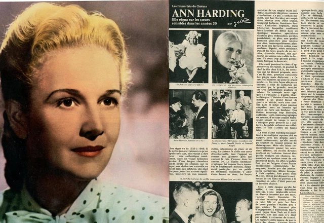 COUPURE DE PRESSE Clipping 1980 Ann Harding (4 pages) EUR 5,00 ...
