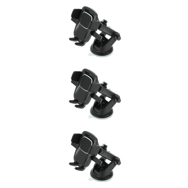 SET DI 3 supporti auto cellulare staffa telescopica cellulare mobile ...