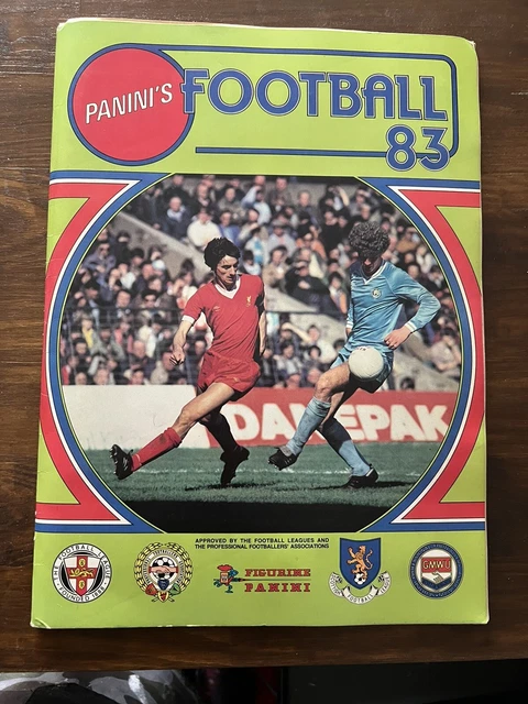 PANINI FOOTBALL 83 Sticker Album Complete Excellent Condition No ...