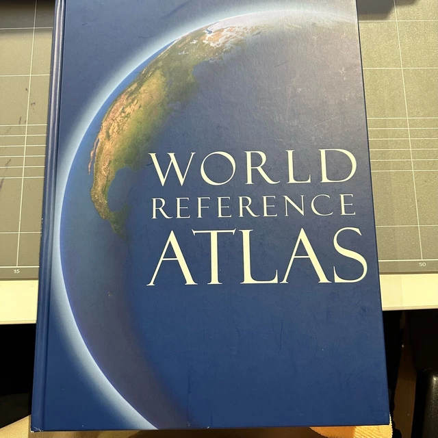 WORLD REFERENCE ATLAS 3rd Edition Covent Garden HARDCOVER Coffee Table ...
