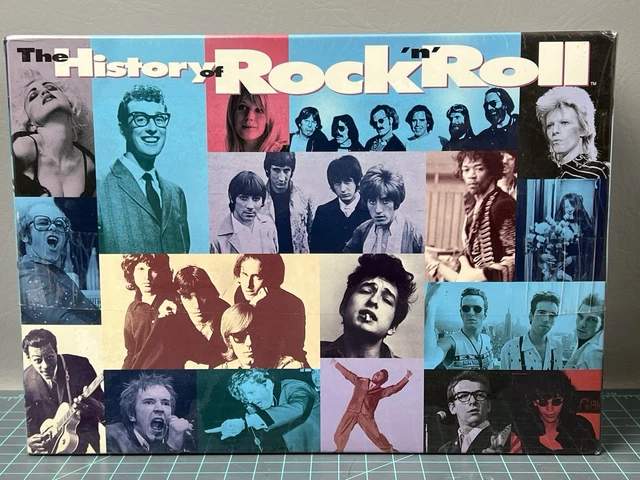 THE HISTORY OF ROCK N ROLL 10 VHS Tapes Box Set 1995 New SEALED $19.99 ...