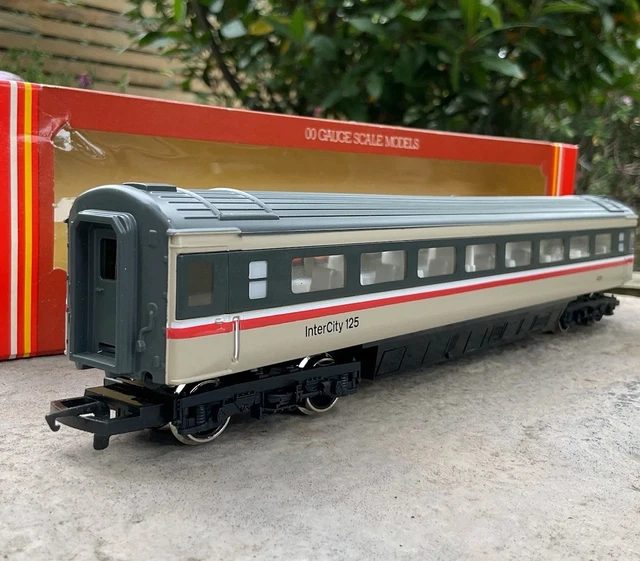 BOXED HORNBY R434 BR Mk3 Open 2nd Exec Livery Coach InterCity 125 42251 ...