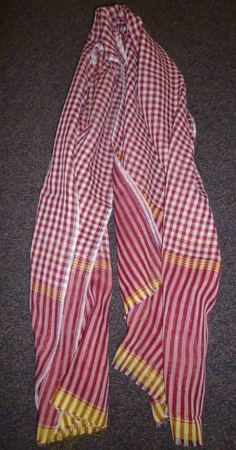 KHMER ROUGE SCARF - CAMBODIA 1960's - Vietnam War - PHNOM PENH OP'S ...