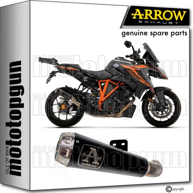 ARROW EXHAUST O Pro-Race Black Nichrom Ktm 1290 Superduke Gt 2021 21 ...