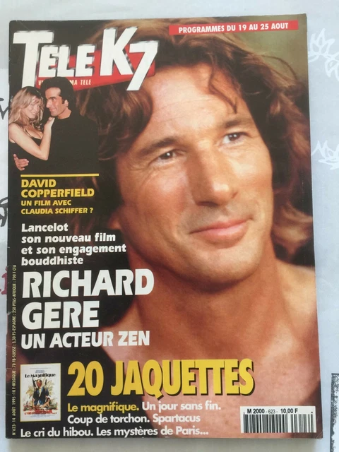 TELE K7 N°623 richard gere david copperfield roy scheider mike tyson ...