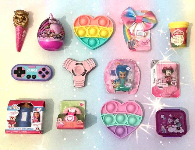 ZURU MINI BRANDS GIRLS BIG TOY BUNDLE x13 Rose Gold Fidget Spin Popper ...