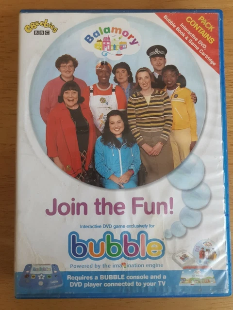 BALAMORY CBEEBIES INTERACTIVE Dvd Game For Bubble Console Toddler Games ...