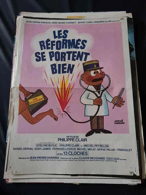 AFFICHE DE CINÉMA d'époque: LES REFORMES SE PORTENT BIEN de 1978 ...