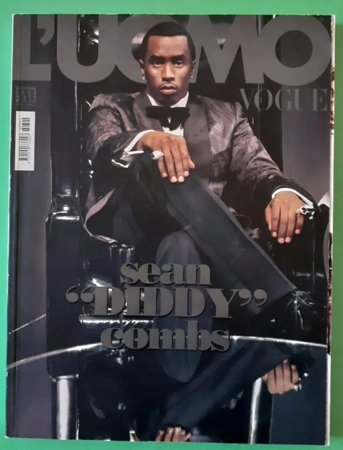 L'HOMME VOGUE MAGAZINE October 2008 Octobre 394 Sean Diddy The Kiss ...