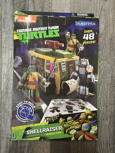 TEENAGE MUTANT NINJA Turtles Shellraiser Vehicle Pack Over 48 Pieces ...