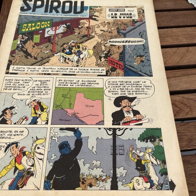 TIM UND STRUPPI Spirou 1021 1957 Lucky Luke Buck Danny Gaston EUR 1,50 ...