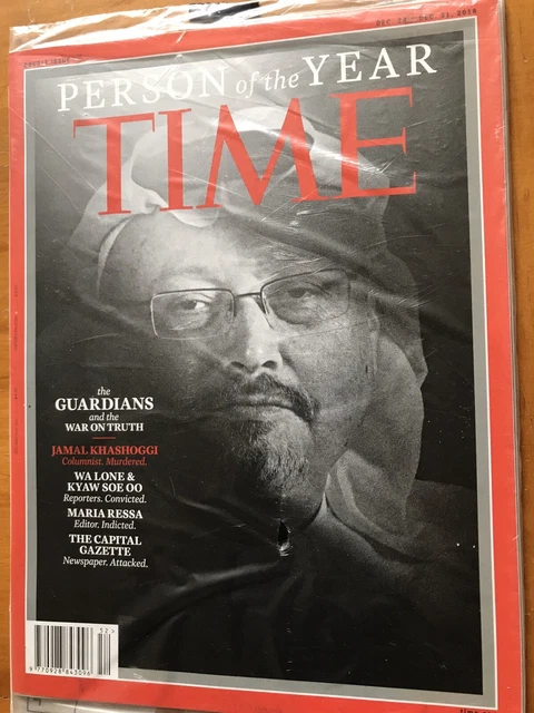 TIME MAGAZINE 2018 Khashoggi Bin Salman Saudi MBS Person Of Year NEW ...