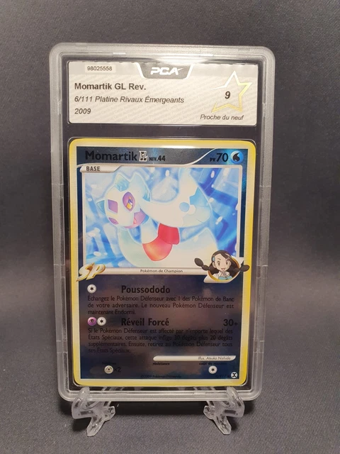 CARTE POKÉMON MOMARTIK 6/111 HOLO Reverse Platine Rivaux Émergeants PCA 9 EUR 35,90 - PicClick FR