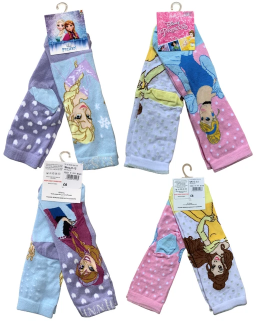 2 X PAIRS Girls Disney Princess Cinderella & Belle Socks EUR 4,21 ...
