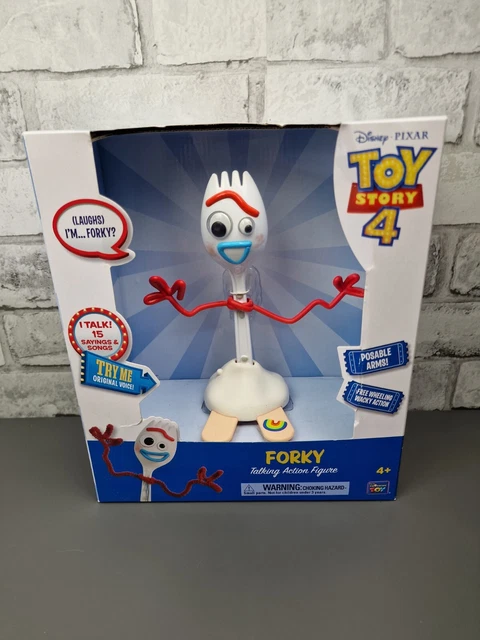 DISNEY PIXAR TOY Story 4 Forky Talking Action Figure 2019, US IMPORT £29.95 - PicClick UK