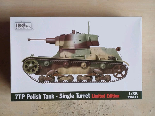7TP POLISH TANK-SINGLE Turret Limited Edition 1:35 Ibg Models EUR 25,00 - PicClick DE