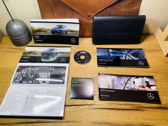 4TH EDT🟣 2025 MERCEDES G WAGON OWNERS MANUAL G 580 G580 AMG EV EQ ...