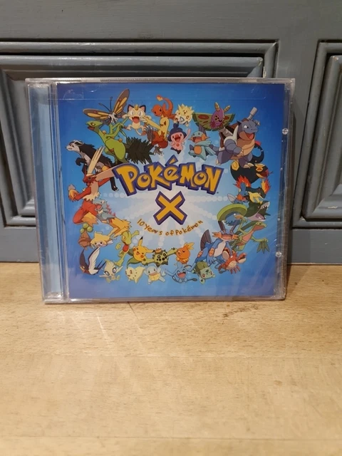 POKÉMON X 10 Years of Pokémon Music CD 2007 Soundtrack Koch Records ...