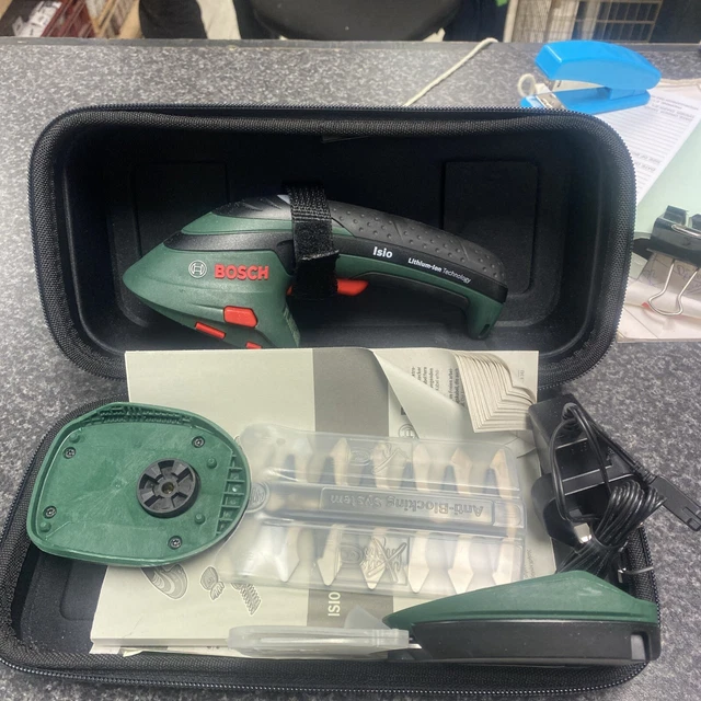 BOSCH ISIO III 3.6V Shrub and Grass Shear Set (1 .5Ah Battery) - Green ...