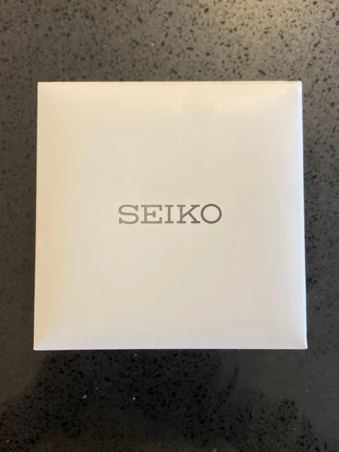 SEIKO SMALL WHITE Presentation Watch Gift Box WIth Pillow £11.99 ...