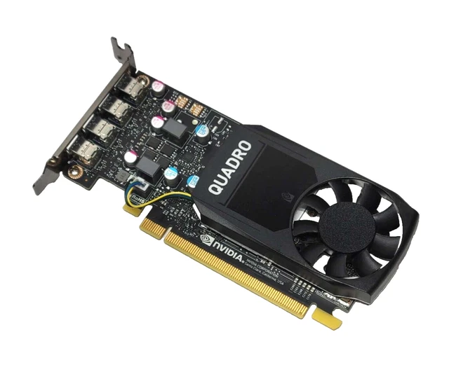HP NVIDIA QUADRO P620 2GB GDDR5 4x Mini DP Graphics Video Card GPU Low ...