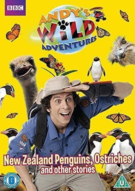 ANDYS WILD ADVENTURES New Zealand Penguins Ostriches & Other Stories ...