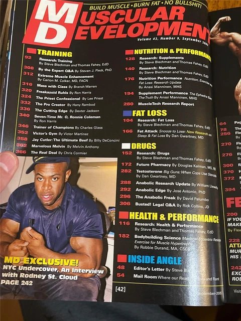FLEX BODYBUILDING MUSCLE magazine Mr Olympia PHIL HEATH 9-05 £10.37 ...