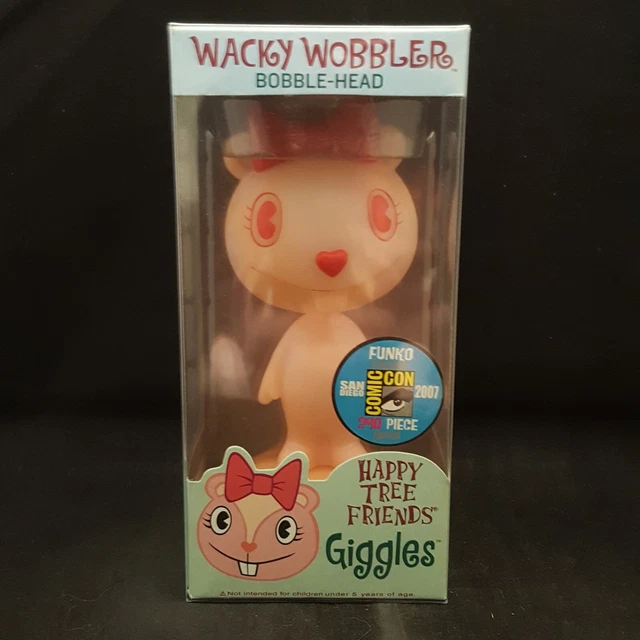 FUNKO HAPPY TREE Friends Giggles Glow Sdcc 2007 Exc Wacky Wobbbler ...