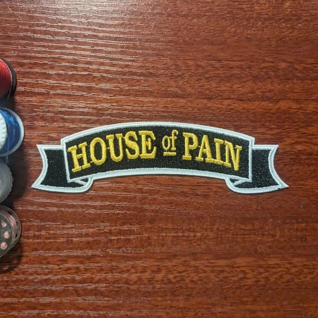 HOUSE OF PAIN Patch 90s Hip Hop Rap Jump Around Embroidered Iron On 1 ...