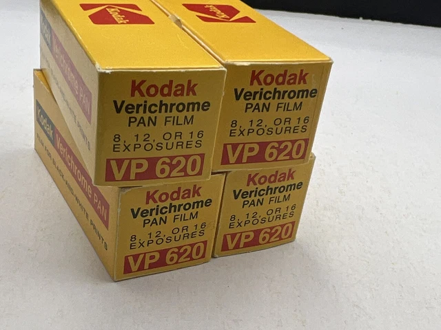 KODAK FILM VERICHROME Pan VP-620 Vintage 4 Black & White. Sealed. Exp ...