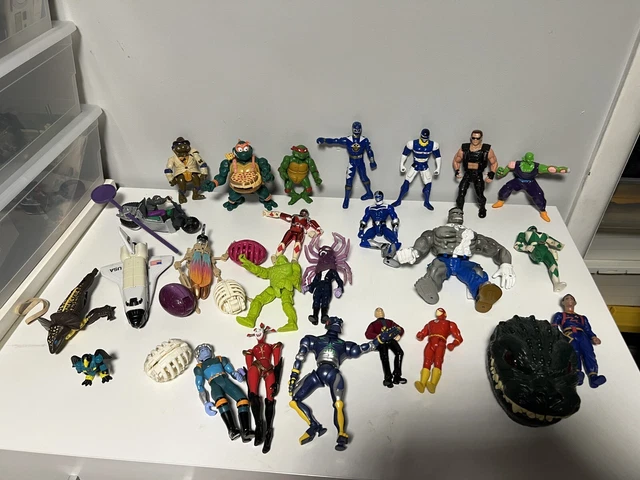 90S/EARLY 2000S TOY action figure lot loose TMNT Power Rangers ...
