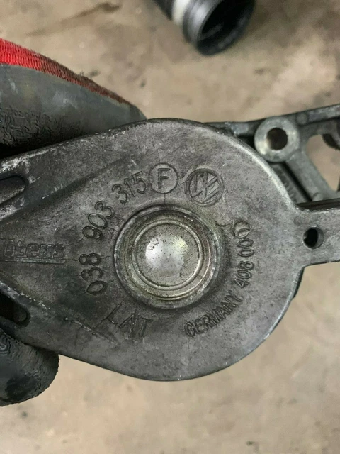 GOLF IV 4 belt tensioning roller V-belt tensioner 038903315F £10.32 ...