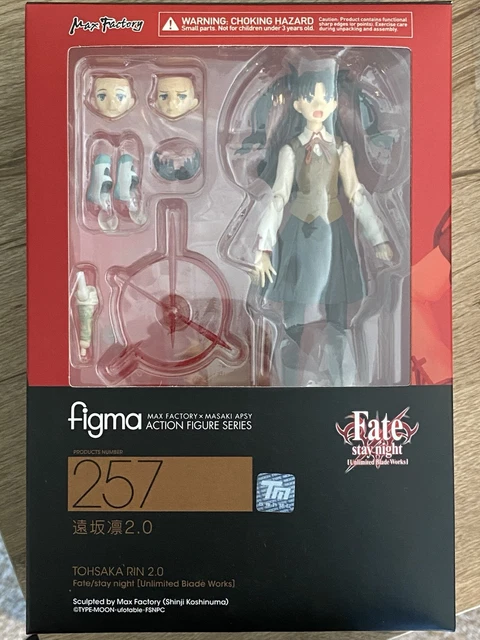 MAX FACTORY FIGMA Fate/Stay Night Unlimited Blade Works Rin Tosaka 2.0 ...