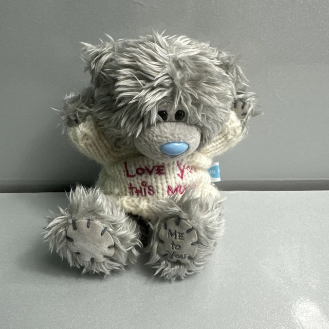 ME TO YOU Tatty Teddy Bear - “I Love You This Much “ - White Jumper £5. ...