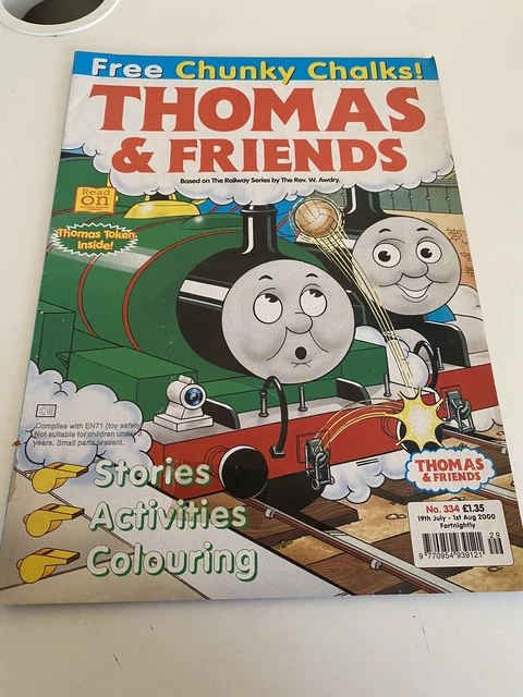 VINTAGE THOMAS THE Tank Engine & Friends Magazine 19th Jul 1st Aug 2000 ...