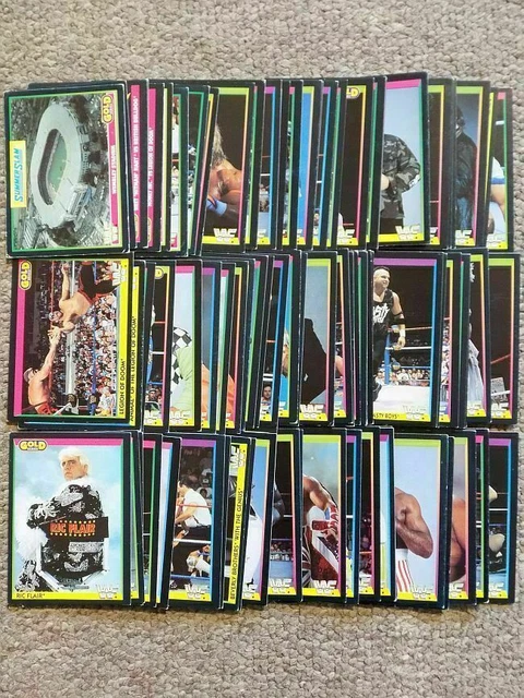 WWF MERLIN GOLD Series 1 Wrestling Trading Cards Summerslam 1992 Wwe ...