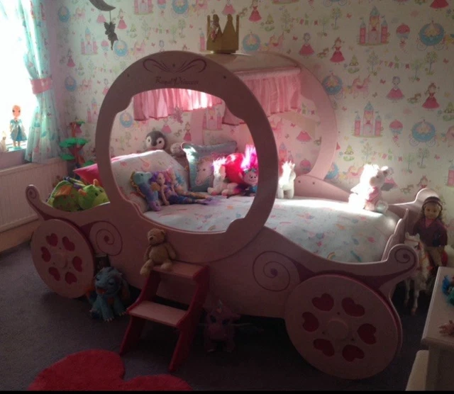 SINGLE BED - Princess Bed, Carriage Bed £52.70 - PicClick UK