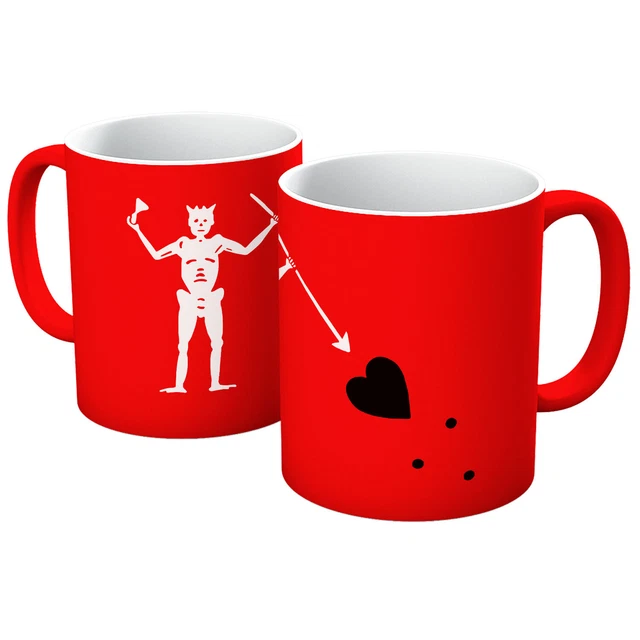 OUR FLAG MEANS Death Ofmd Blackbeard Flag Logo Pirate Mug In Various ...