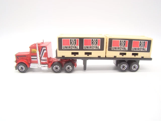 MATCHBOX CONVOY CY-3 - Peterbilt Double Container Truck - 1981 - Lesney ...