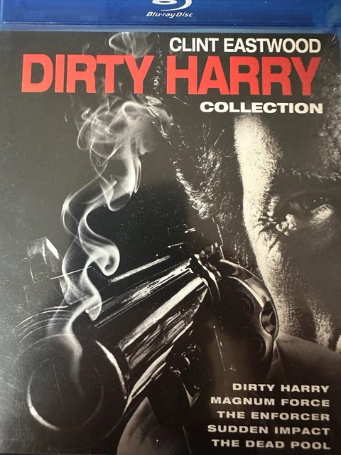 DIRTY HARRY COLLECTION - 5 x BLURAY Exc Cond! US All Region Clint ...