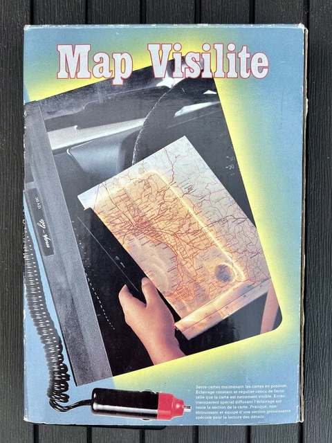 MAP VISILITE LIGHT up Map Reader For Vehicle/automobile **WEIRD** BNIB ...
