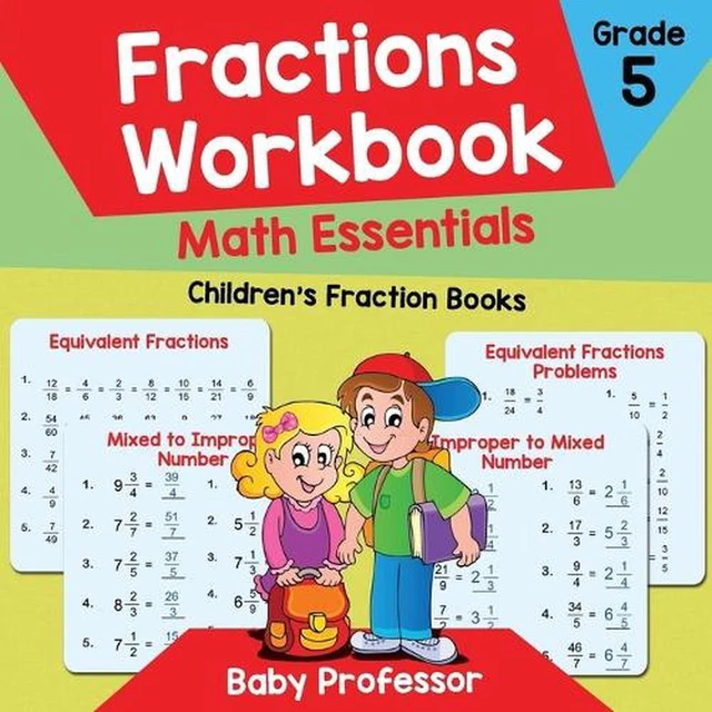 CAHIER D'EXERCICES FRACTIONS 5e année Math Essentials : livres de ...
