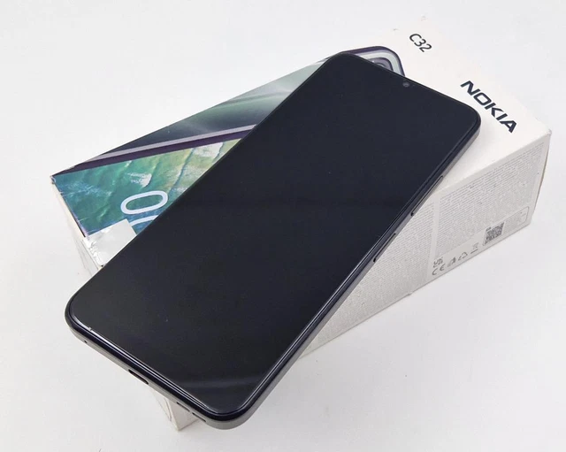 NOKIA C32 6.5& TA-1534 128GB 4GB Charcoal Dual Sim Unlocked New £99.99 ...