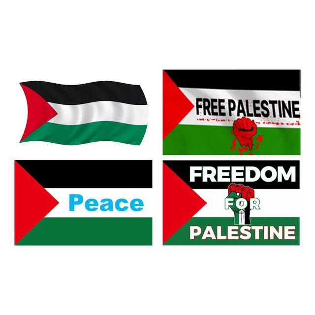 FREE PALESTINE BUMPER Sticker Decal Israel Gaza £2.63 - PicClick UK